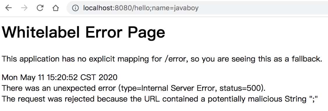 SpringSecurity—自带防火墙 – Enmalvi